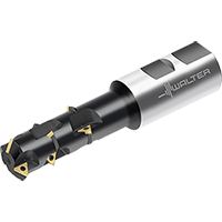 Thread milling cutters with indexable inserts