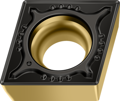 CCMT060204-MP6 WPP10G Turning Insert – Positive rhombic 80°