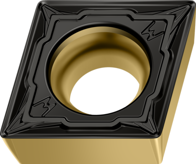 CCMT09T304-FW4 WKP01G Turning Insert – Positive rhombic 80°