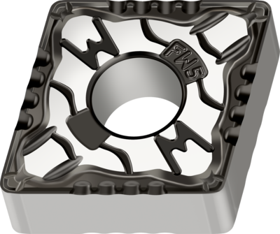 CNMG120404-FW5 WPP20S Turning Insert – Negative rhombic 80°