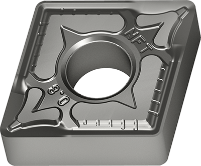 CNGG120408-NFT WS10 Turning Insert – Negative rhombic 80°