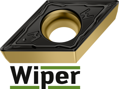 DCMT11T304-PF WPP10S Turning Insert – Positive rhombic 55°