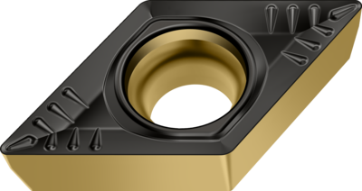 DCMT070204-RP4 WPP30S Turning Insert – Positive rhombic 55°