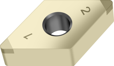 DNMA150608-2 WCB50 Turning Insert CBN – Negative rhombic 55°