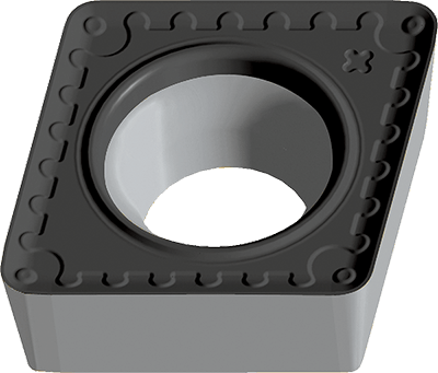 CCMT09T304-PM WPP10S Turning Insert – Positive rhombic 80°