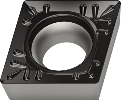 CCMT09T304-RK4 WKK20S Turning Insert – Positive rhombic 80°