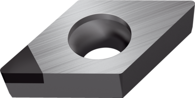 DCGW11T304FS-1 WDN10 Turning Insert PCD – Positive rhombic 55°