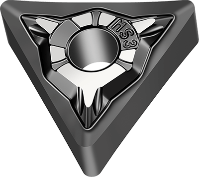 TNMG160404-MS3 WSM01 Turning Insert – Negative triangular 60°