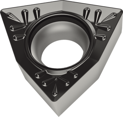 WCMT040202-RM4 WSM30S Turning Insert – Positive Trigon 80°