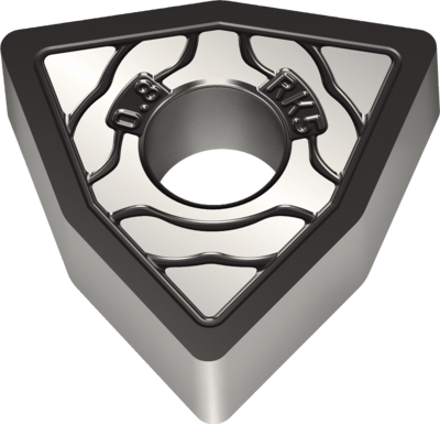 WNMA060408-RK5 WKK10S Turning Insert – Negative Trigon 80°