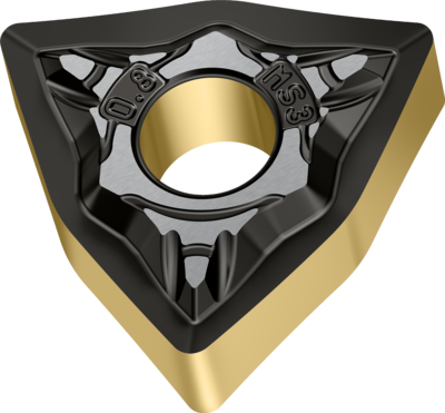 WNMG080408-MS3 WMP20S Turning Insert – Negative Trigon 80°