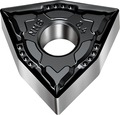 WNMG080408-NMS WSM10S Turning Insert – Negative Trigon 80°