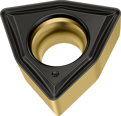 WCMT030204-E47 WPP20G Turning Insert – Positive Trigon 80°
