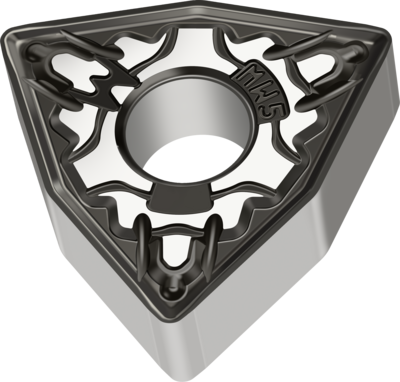 WNMG080408-MW5 WKK20S Turning Insert – Negative Trigon 80°